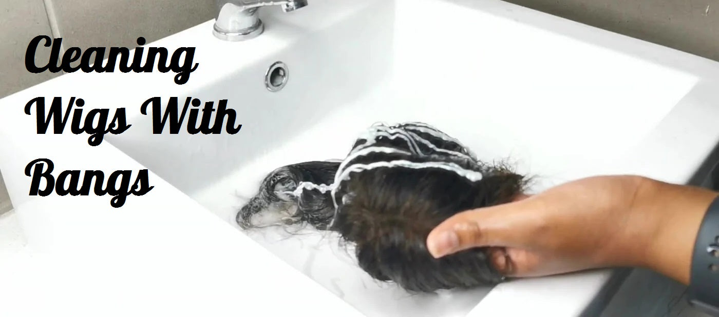7 Tips For Cleaning Human Hair Wigs With Bangs – Mslynn Hair