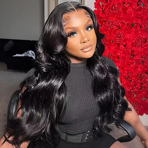 16‘’ Mslynn HD Lace Wigs Body Wave Wig Transparent 13x4 Lace Front Wig ...