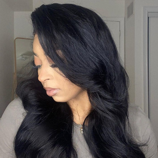 4C Edges Body Wave 13X4 Lace Wig Glueless Wigs For Women Mslynn Hair